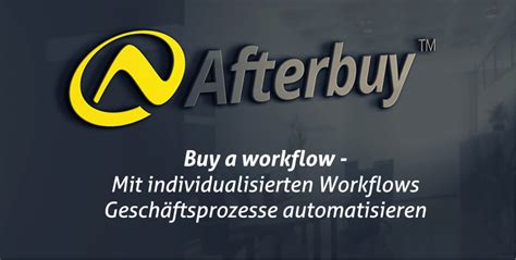 Buy A Workflow Individualisierte Workflows Ab Sofort In Afterbuy