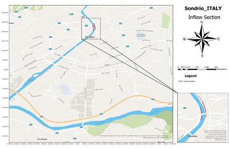 Map Of The Inflow Section Download Scientific Diagram