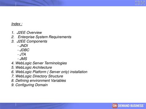 Ppt Bea Weblogic Server Introduction And Training Powerpoint