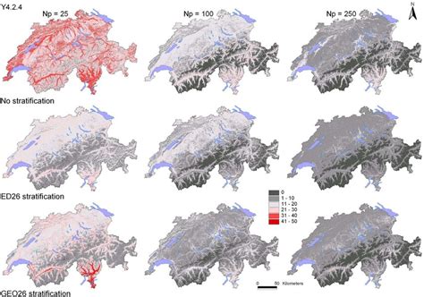 10 Standard Deviations Calculated On The 10 Replicates Of The Spatial Download Scientific