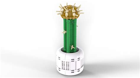 Lego Moc Moon Cactus By Noggatogga Rebrickable Build With Lego