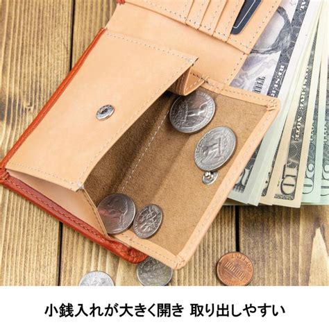 本革 折財布 メンズ 栃木レザー 2つ折り財布 全3色 Jack Market 通販 Yahooショッピング