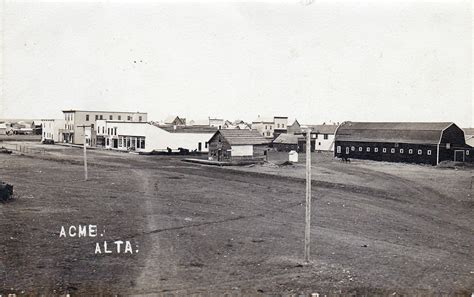 Historical Photos Photographs Of Acme Alberta