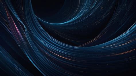 Premium Photo Abstract Luxury Glowing Lines Curved Overlapping On