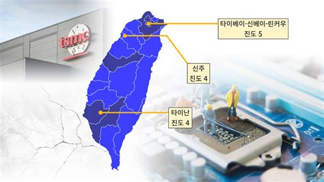 Tsmc 피해에 전세계 시선 집중 대만 팹 지진 영향 종합 E4ds News