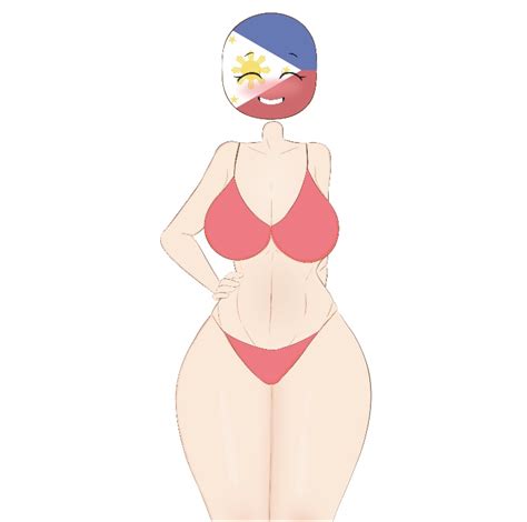 Rule 34 Anthro Bikini Blush Blushing Closed Eyes Countryhumans