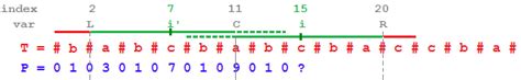 查找回文字符串：马拉车算法 manacher s algorithm liu xiang yu s blog