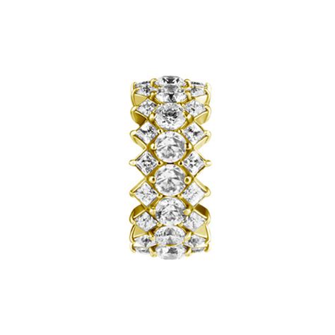 Radiant Colors Ear Piercing Ring With Zirconia Piercings Works