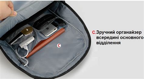 Рюкзак міський Tigernu T-B3399 сірий купити