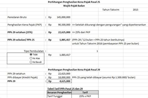 Excel Perhitungan Pajak Pph 21 Delinewstv