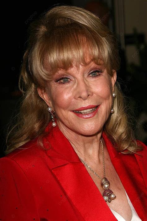 Barbara Eden At Hollywood Walk Of Fames 50th Birthday Photo