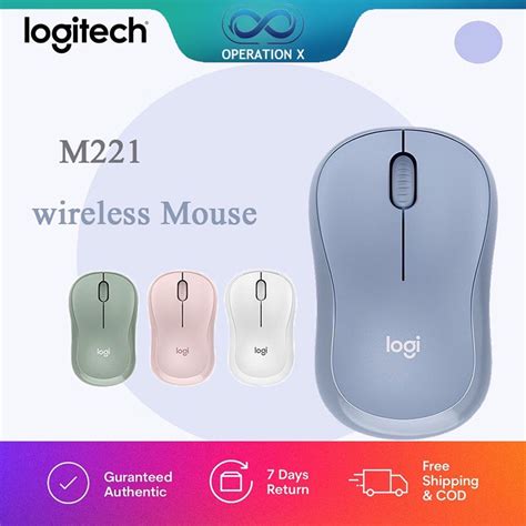 Operation X M221 Mouse Wireless Mouse Silent Mouse With 2 4ghz Optical