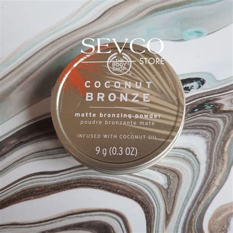 The Body Shop Coconut Bronze Matte Bronzing Powder 9g Shopee Malaysia