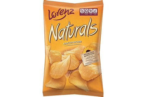 Чипсы «Naturals» классические с солью, 100 г – купить по приятной цене ...
