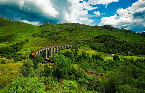Glenfinnan Viaduct Scottish Highlands Inspiring Travel Scotland