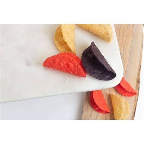 Holiday Foods Assorted Tri Color Mini Taco Shells 150 Count