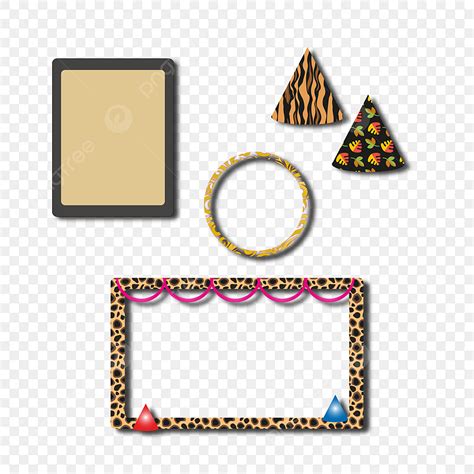 Collage Frame Clipart Transparent PNG Hd Birthday Collage Frame Set