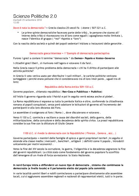 Scienze Politiche 20 Giuliano Bobba Domande Esame Unito Appunti Di