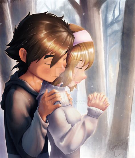 Ash And Serena A Celebration By Nexel Arts On Deviantart