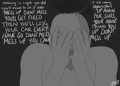 Mental Health Awareness Week Anxiety Rillustration