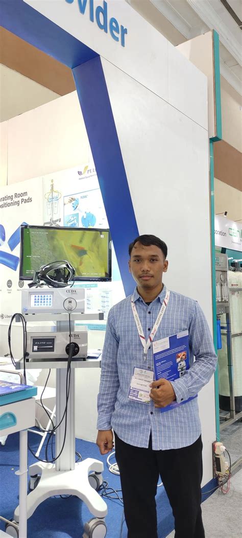 Saya Mengikuti Hospex 2024 Dengan Pt Lumary Birumas Di Jcc Senayan Jakarta Rega Bayu