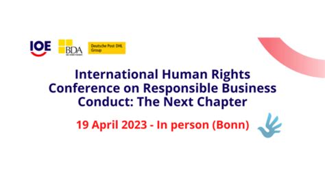 International Human Rights Conference On Responsible Business Conduct