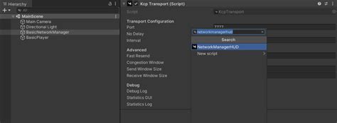 Unity Mirror Networking Network ManagerPlayer 物件建置 偵錯桐人