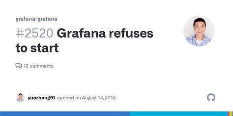 Grafana Refuses To Start Issue 2520 Grafana Grafana GitHub