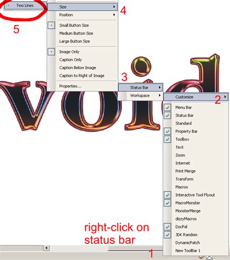 Outline Color On Lower Toolbar Coreldraw X4 Coreldraw Graphics