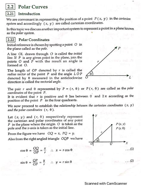 polar curves pdf