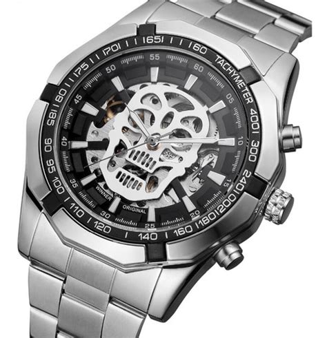Reloj Mecánico Skeleton T winner Automatico Hombre Lujo Envío gratis