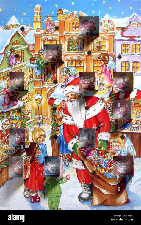 Advent calendar window Fotos und Bildmaterial in hoher Auflösung Alamy