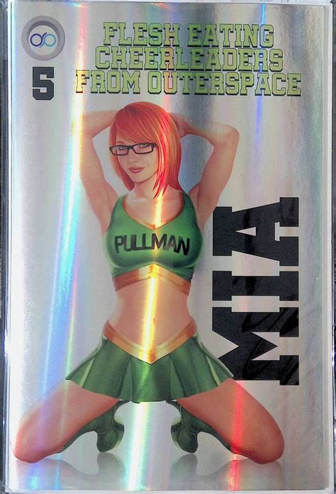 Flesh Eating Cheerleaders From Outer Space 5 Posing Mia Holofoil