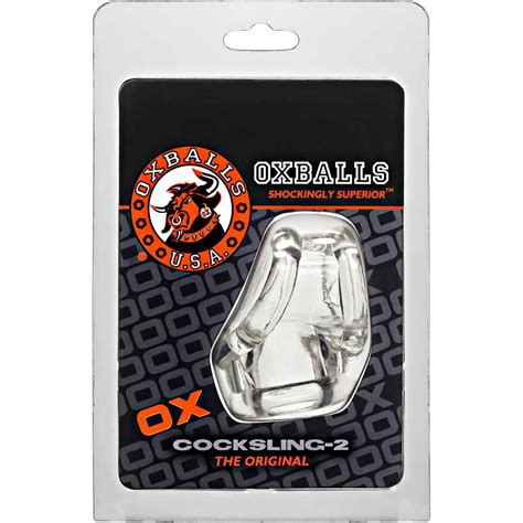 Oxballs Cocksling 2 Performance Ring 375 Clear