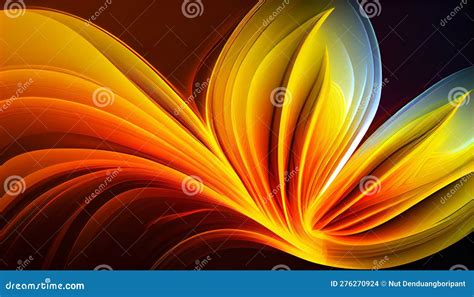 Generative Ai Dynamic Duality Energetic Abstract Background With Vibrant Colors Stock