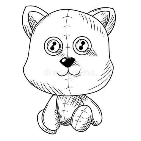 Catdoll Vector Stock Illustrations 1 Catdoll Vector Stock