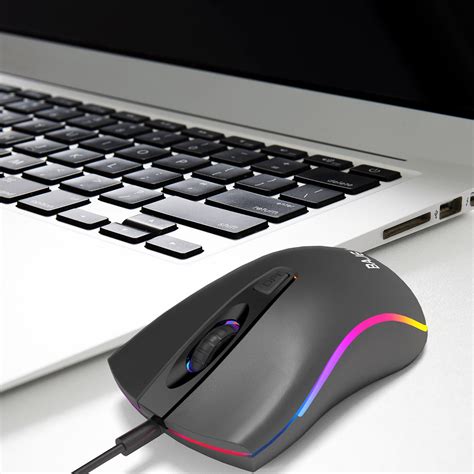Vuygyu Bajeal Wired Usb Mice 1600dpi 4 Button Corded Mice For Pc