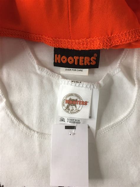 New Hooters Girl Super Sexy Uniform Tank And Shorts Outfit Etsy