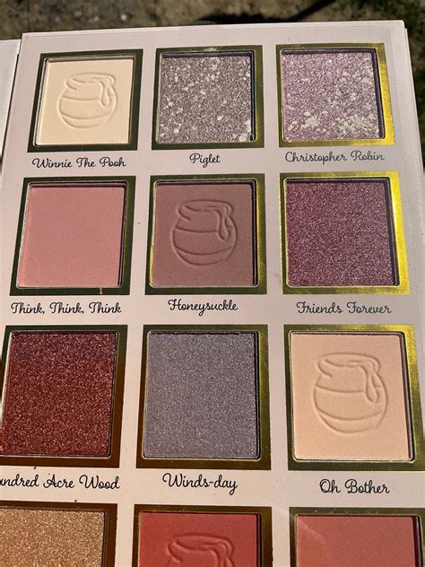 Disney Winnie The Pooh Eyeshadow Palette Etsy