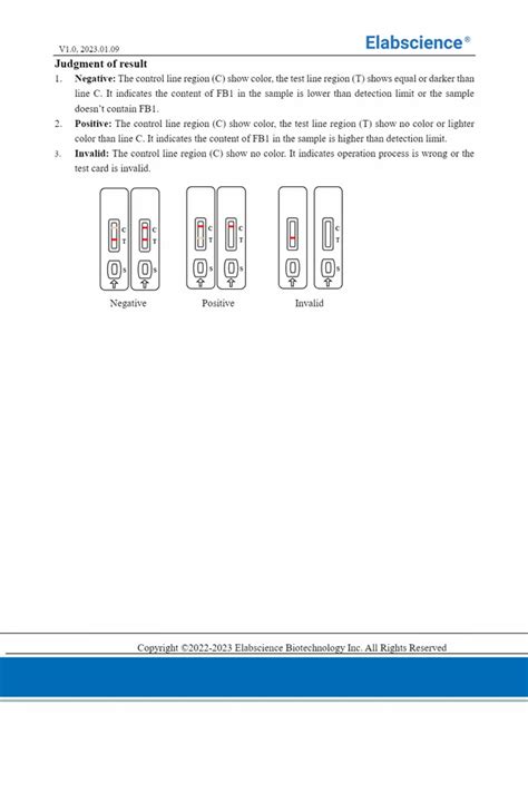 Elabscience Fb1fumonisin B1 Lateral Flow Assay Kit 50t At Best Price