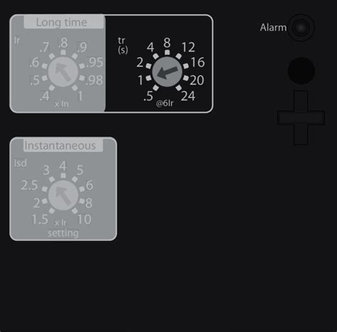 Setting Micrologic 2 0 A E Trip Unit Compact Ns Micrologic A E Trip Unit