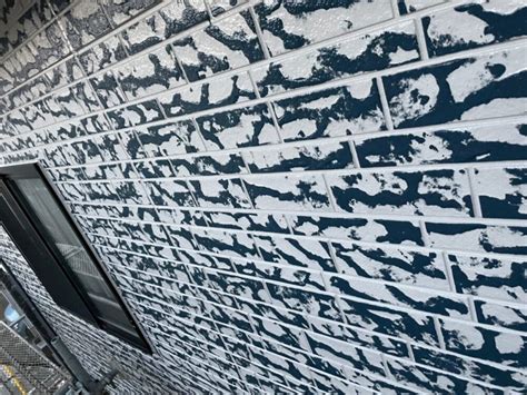 外壁塗装工事2色塗り。デザイン塗装 建築マガジン
