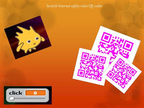 PPT Scratch Internet Safety Rules QR Codes PowerPoint Presentation Free Download ID 2018134