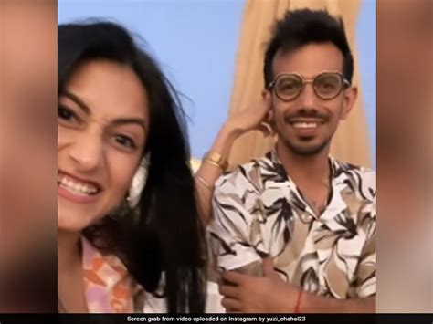 Yuzvendra Chahal Posts Romantic Video With Wife Dhanashree Verma Watch