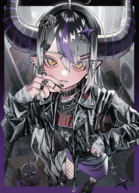 La Darknesss And Crow Hololive Drawn By Kmgrru Danbooru