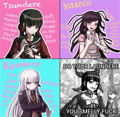 4 Types Of Waifus Rdanganronpa