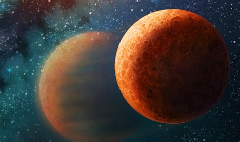 Mars Size Compared To Other Planets In Other Galaxies Pelajaran