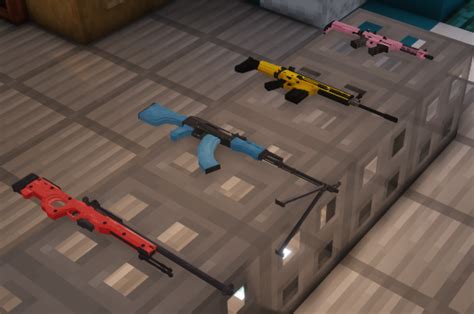 Timeless And Classics Guns Minecraft Mod