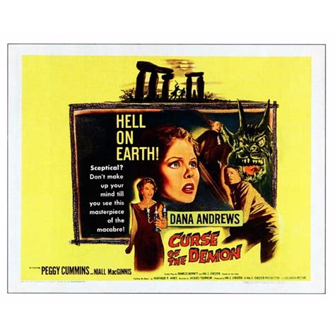 Night Of The Demon Movie Poster Masterprint