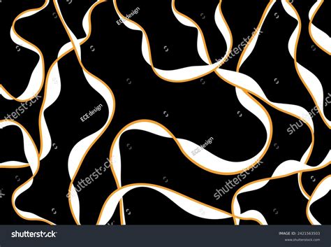Abstract Decorative Wave Pattern Vector Illustration Stock Vector